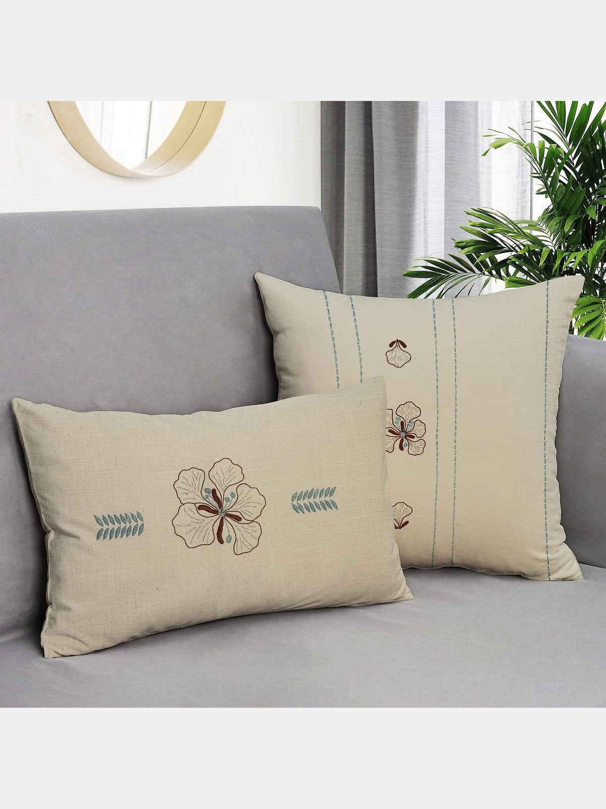 Krishnasura Cushion Cover | Flourish Planet