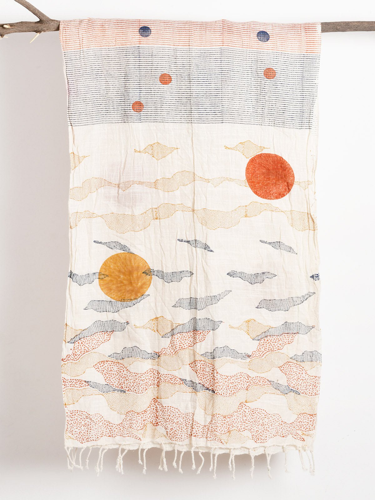 Sun Downer Stole White | Flourish Planet