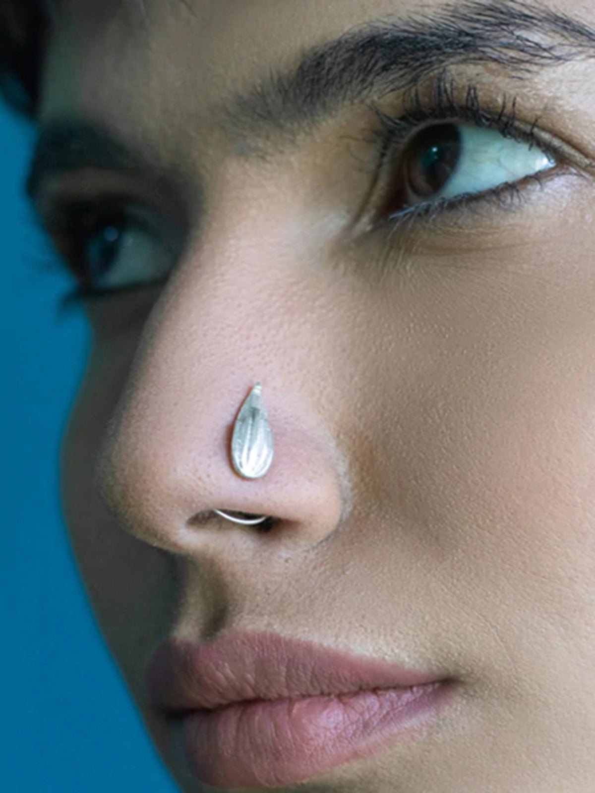 TUSCANY Petal Lines Nose Pin | Flourish Planet
